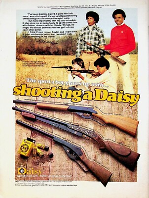 1977 Daisy 98 Monte Carlo Pump BB Gun Vintage Print Ad Growing Up ...