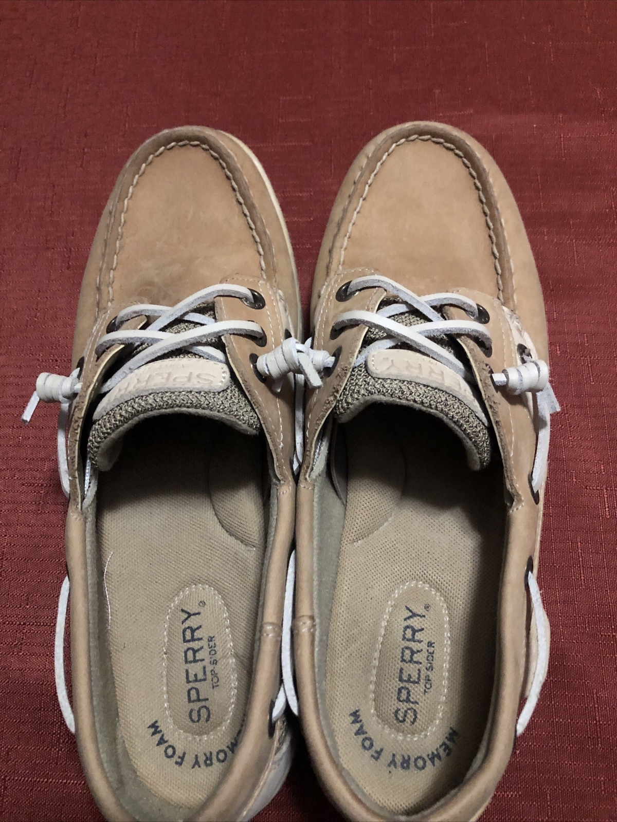 Sperry Top Sider Classic Tan Leather Boat Deck Shoes … - Gem
