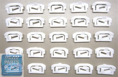 1975-81 GM F Body Rear Window Molding Clip Kit - 25 Pieces - New | eBay