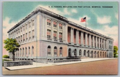 US Federal Building Post Office Memphis Tennessee Government VNG Old ...