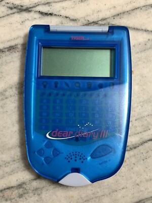 TIGER ELECTRONICS Hasbro dear diary III 2001 ***READ*** Description ...
