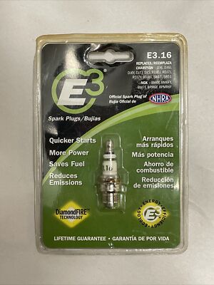 E3 Premium Diamond Fire Spark Plug E3.16 Replaces Champion NGK ...