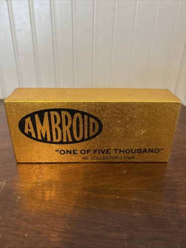 HO Scale Ambroid Kit No. 1 Second Series U.S. Navy Helium Gas Tank Car ...