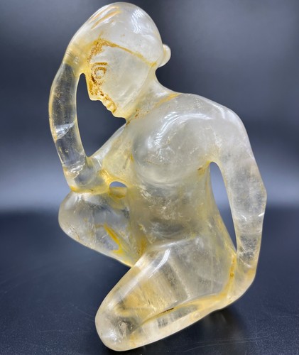 Wonderful Ancient Roman Crystal Kneeling Figure - Circa 300 AD | eBay UK