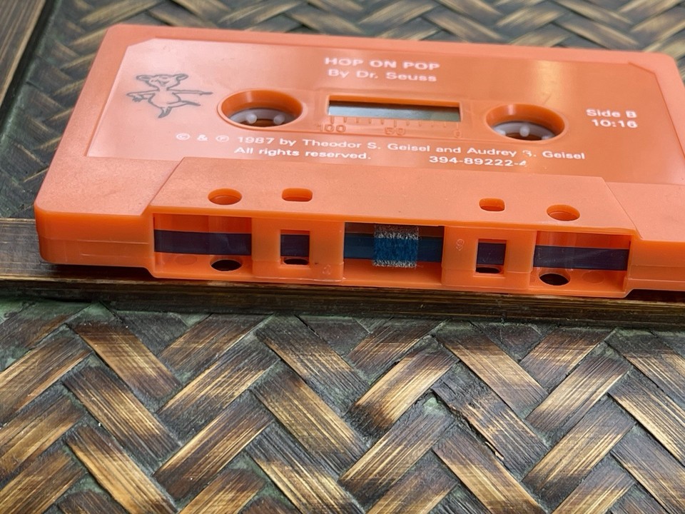 Hop On Pop Random House Audiobook Cassette 1987 Dr Seuss | eBay