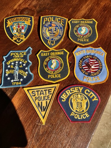 Uniform Arm Patch Lot State Police Public Safety New Jersey NJ | eBay
