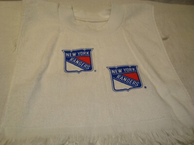New York Rangers NHL Hockey Handmade/Tea Towel Children's/Baby Bib NEW ...