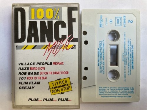 100 % dance music cassette audio tape C10 | eBay
