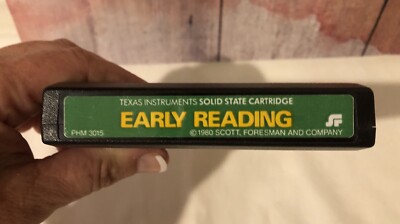 Texas Instruments TI-99/4A “Early Reading” Solid State Cartridge ...