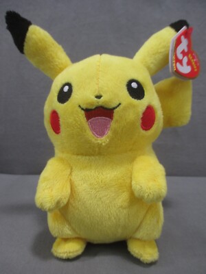 Pokemon PIKACHU 6" Plush Original TY Beanies 2012 w/ Tag Beanie Baby | eBay
