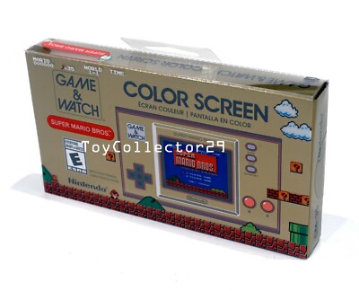 Nintendo Game and Watch Super Mario Bros Electronic Handheld Game ...