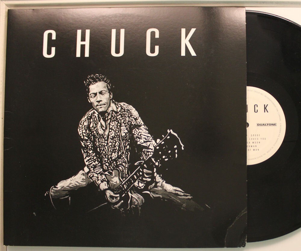 Chuck Berry Lp Chuck (2017) (W/ Book, Merch Card & Mp3 Download Card ...