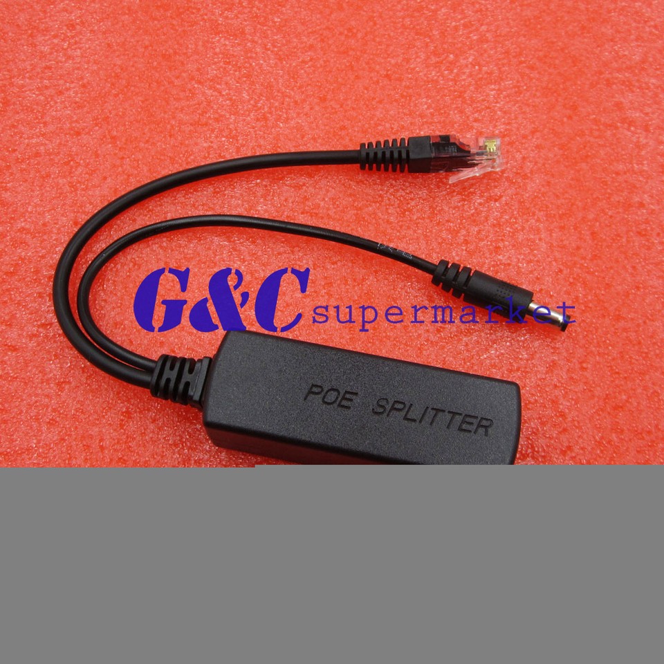 DC Active PoE Splitter Network Power Over Ethernet 48V TO 12V 15W ...