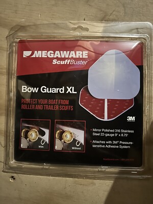Megaware Bow Guard XL Stainless Steel attaches with 3M adhesive | eBay