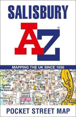 Salisbury A-Z Pocket Street Map by A-Z Maps | eBay UK