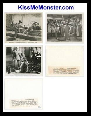 British Horror The Mummy Hammer Films Peter Cushing 3 Orig 1959 ...