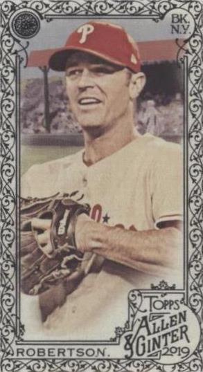2019 Topps Allen & Ginter - David Robertson #248 Mini Black for sale ...