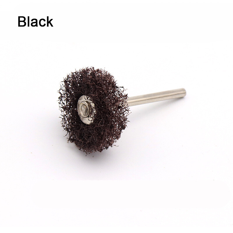 3mm Shank Dia Nylon Fiber Buffing Pad Polishing Wheel Rotary Drill Bit ...