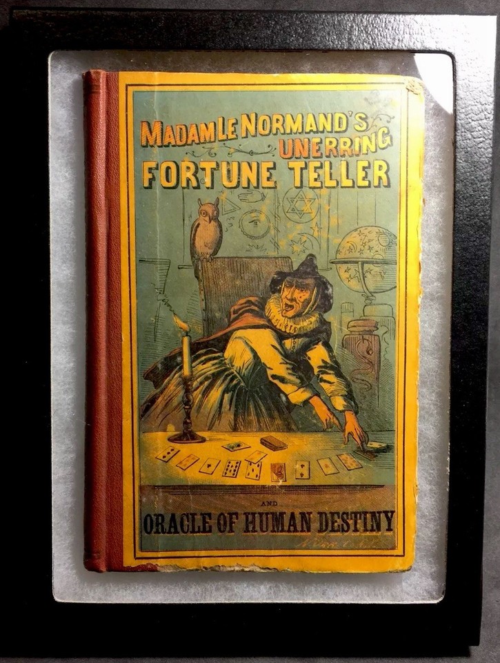 1866 Lenormand Fortune Telling Playing Cards Cartomancy Book & Mystical ...