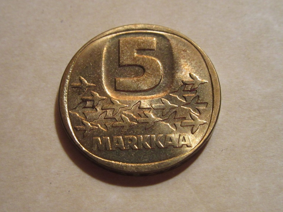 1984 Finland Coin 5 Markkaa ICE BREAKER URHO nice uncirculated coins | eBay