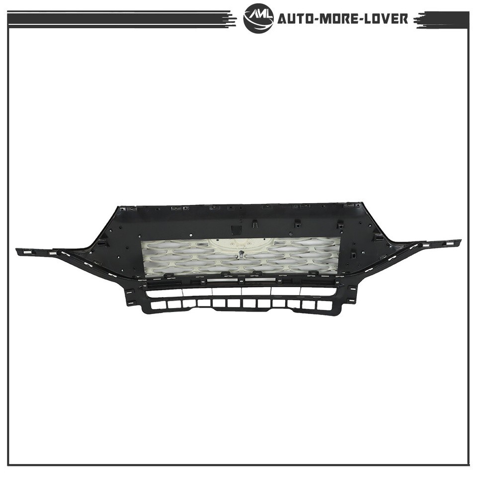 Front Grille LB5Z-8200-GC Gloss Black Fit For 2020 2021 2022 Ford ...