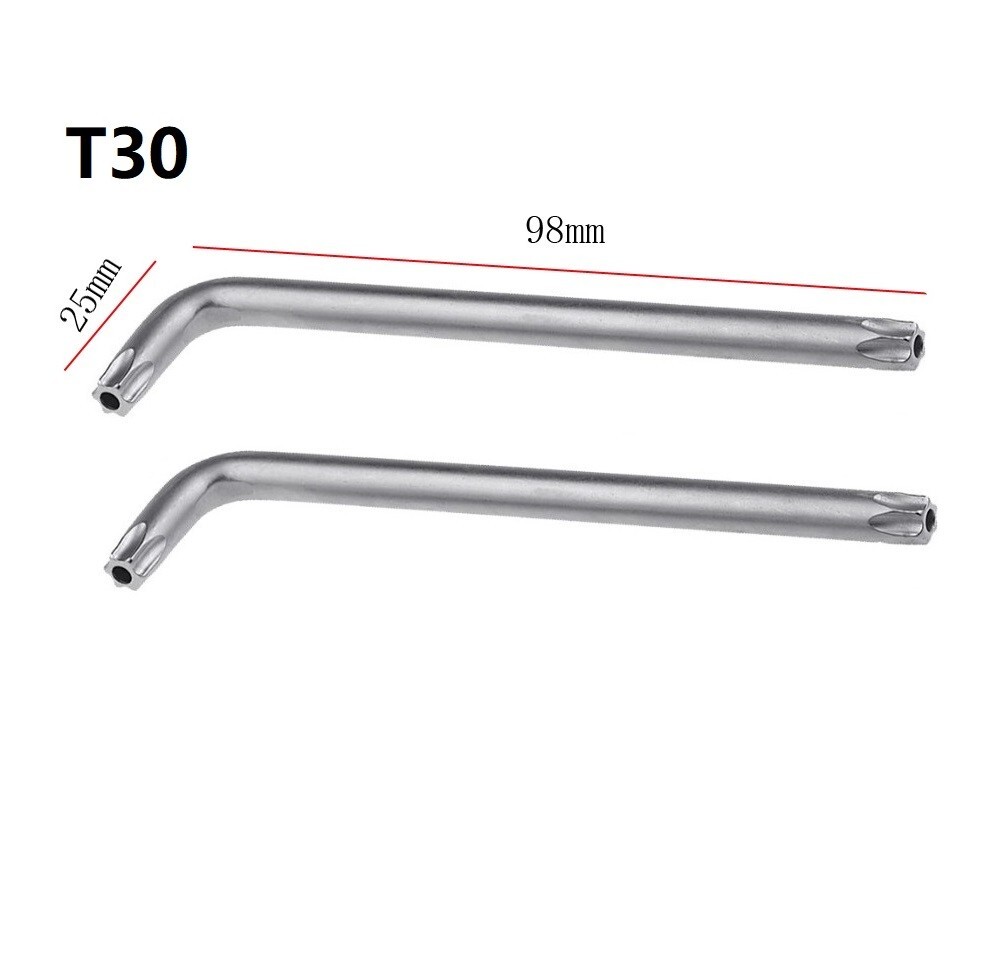 Torx Screwdrivers Turn Screw Tool 2 Way 2pcs/set Car Repair Spanner ...