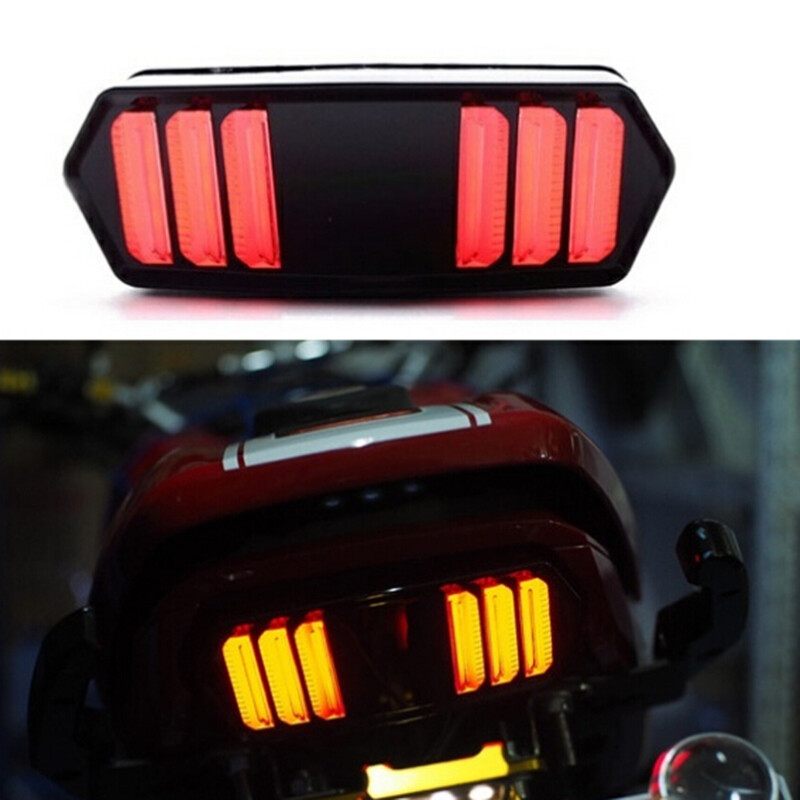 MSX125 Motorcycle LED Tail Light Running Stop Brake Rear Turn Signal ...