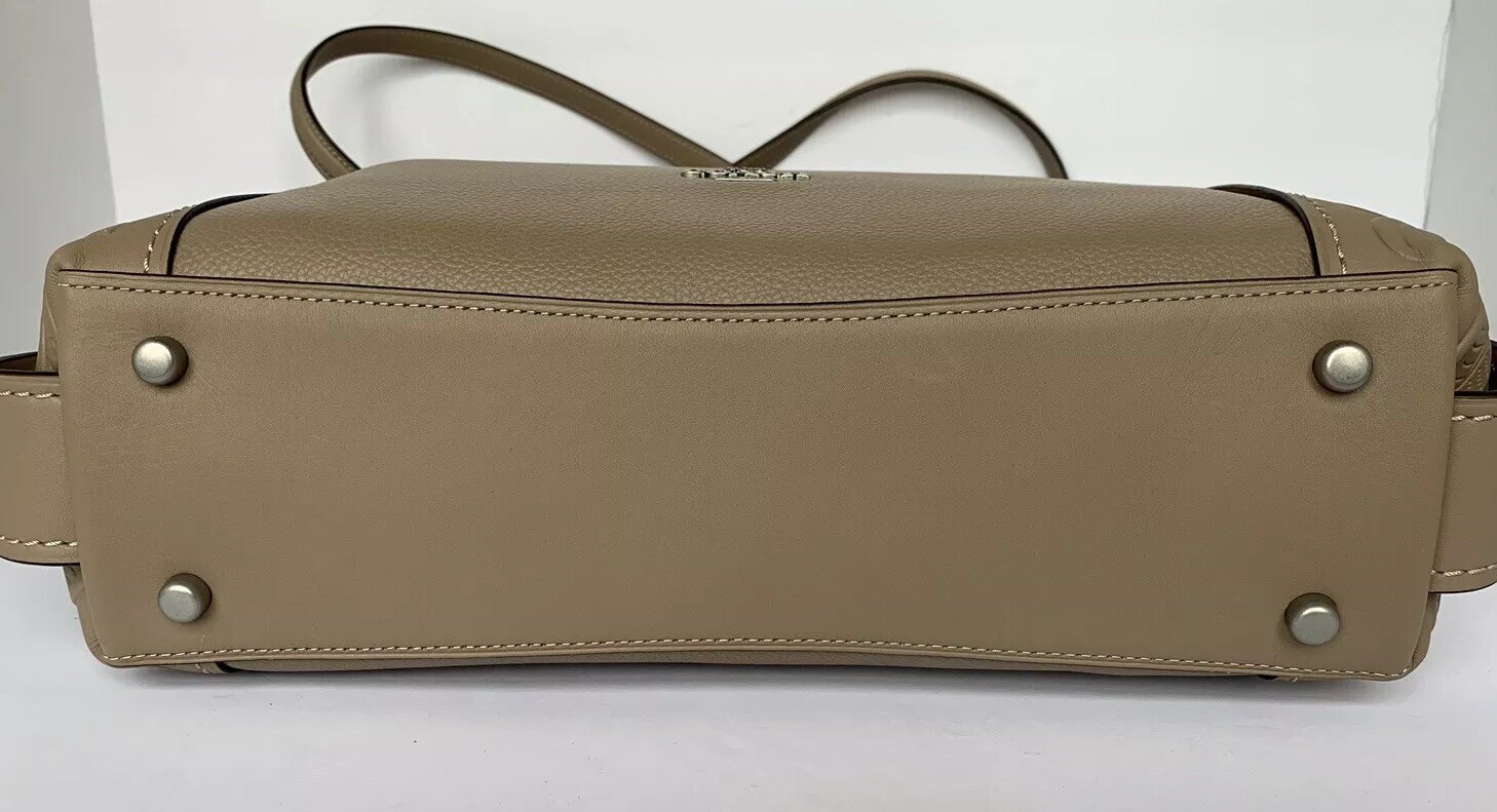 Coach 12034 Edie Shoulder Bag 31 In Glove-tanned Leather-Tea Rose ...