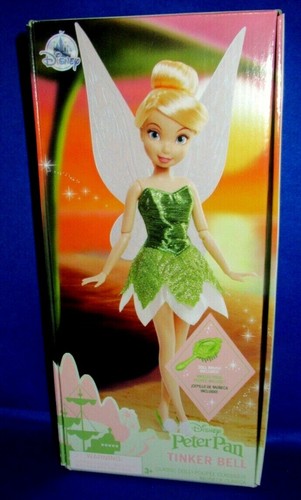 DISNEY PRINCESS TINKER BELL CLASSIC BARBIE DOLL & BRUSH COLLECTION 2021 ...