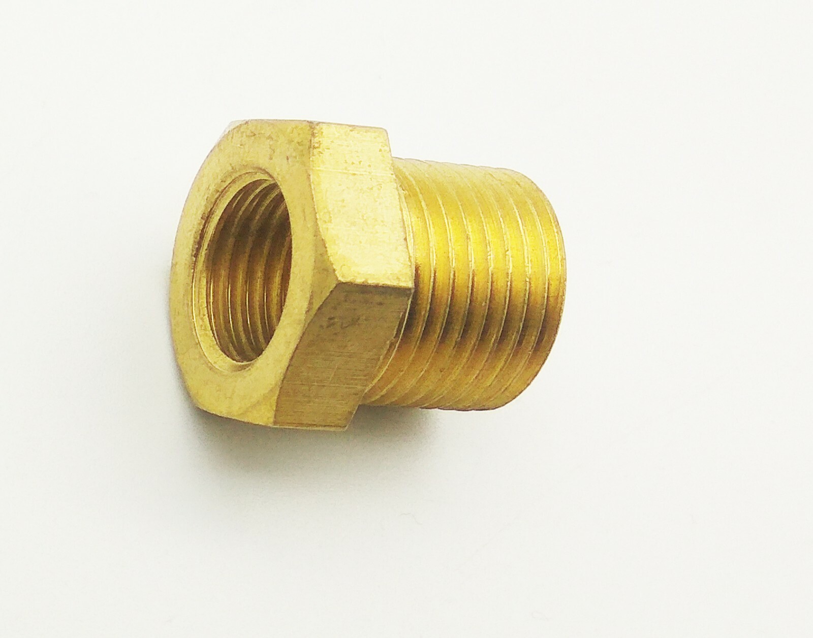 M10x1 Female To M20x1.5 Male Reducer Oil Pressure Gauge Adapter Brass ...