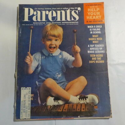 Vintage Parents Magazine May 1964 Better Homemaking Child Failing at ...