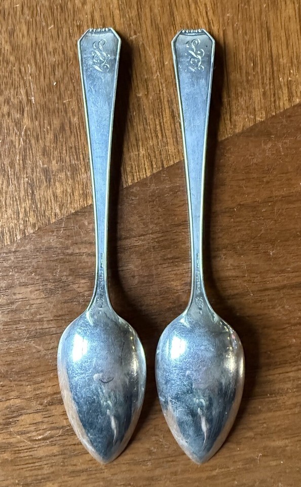 Washington High School Milwaukee Wisconsin Antique Class Sterling Silver Spoons | eBay