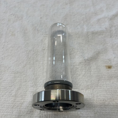 Accu-Glass Closed-End Pyrex to High Vacuum Conflat Flange | eBay