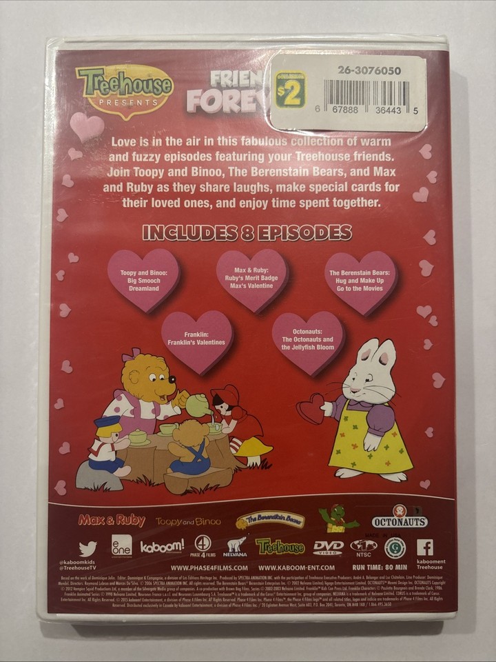 Treehouse Presents: Friends Forever DVD - NEW SEALED | eBay