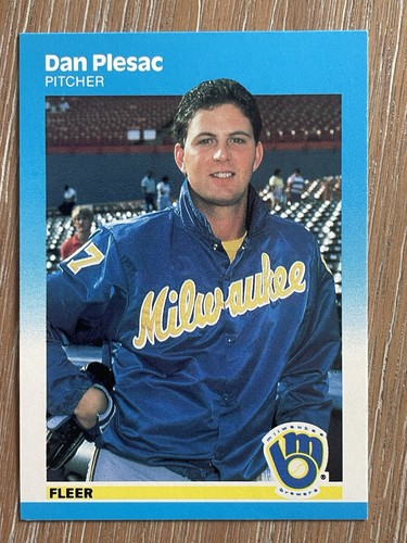 2-Lot Dan Plesac (RC) Milwaukee Brewers Rookie Baseball Cards | eBay