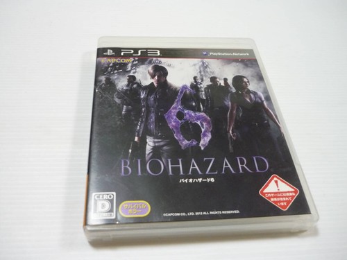 [ 00] Game software PS3 Biohazard 6 PlayStation BIOHAZARD Capcom | eBay