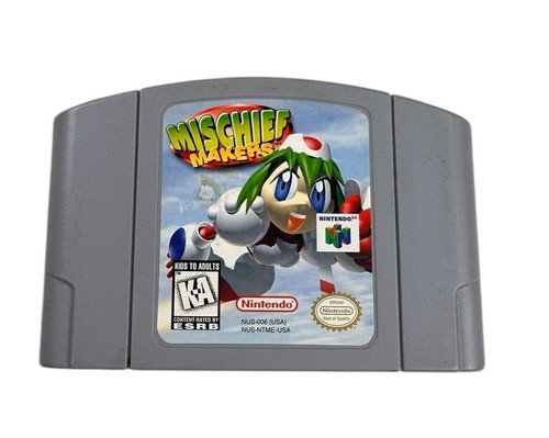 Mischief Makers Nintendo 64 N64 Tested Working Video Game | eBay