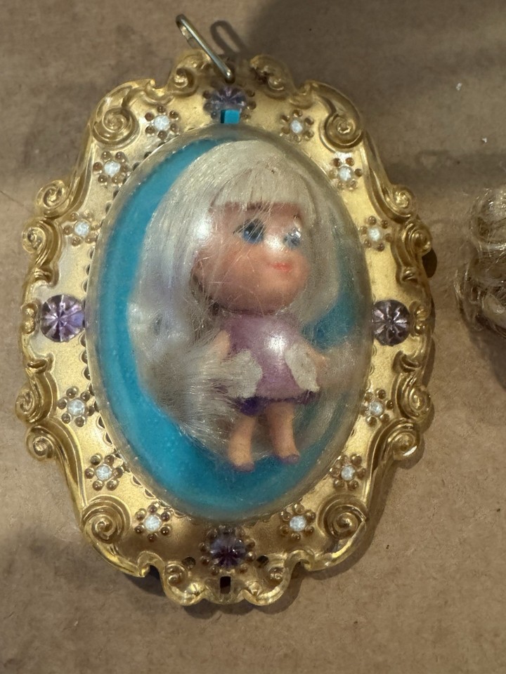 Little Kiddle Lucky Locket Lilac Doll Lot Of 2 | eBay