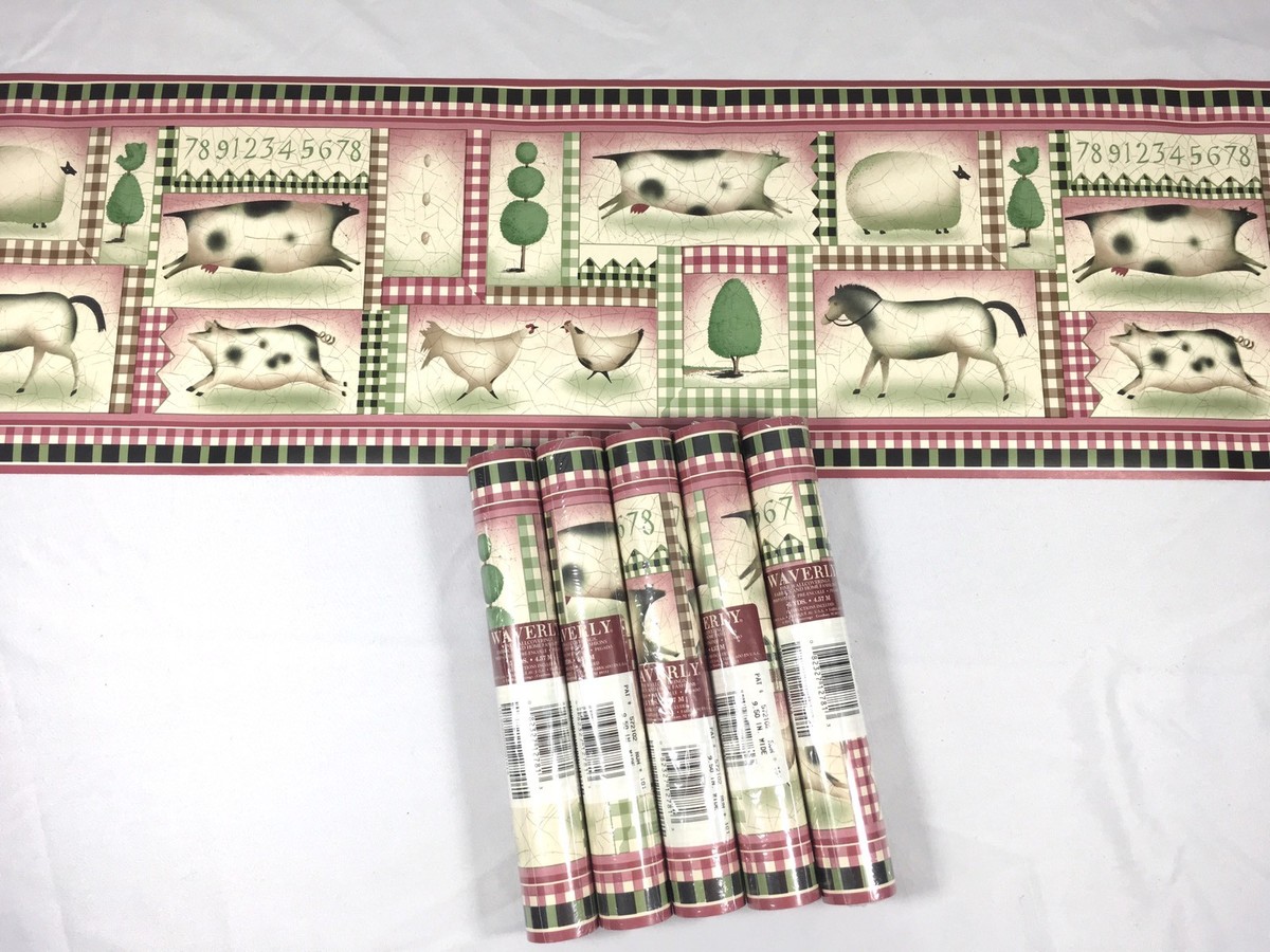 Cow Print Wallpaper Border