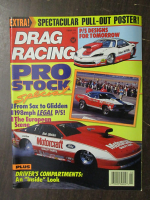 HOT ROD DRAG RACING MAGAZINE FEBRUARY 1990 PRO STOCK SPECIAL EUROPEAN ...