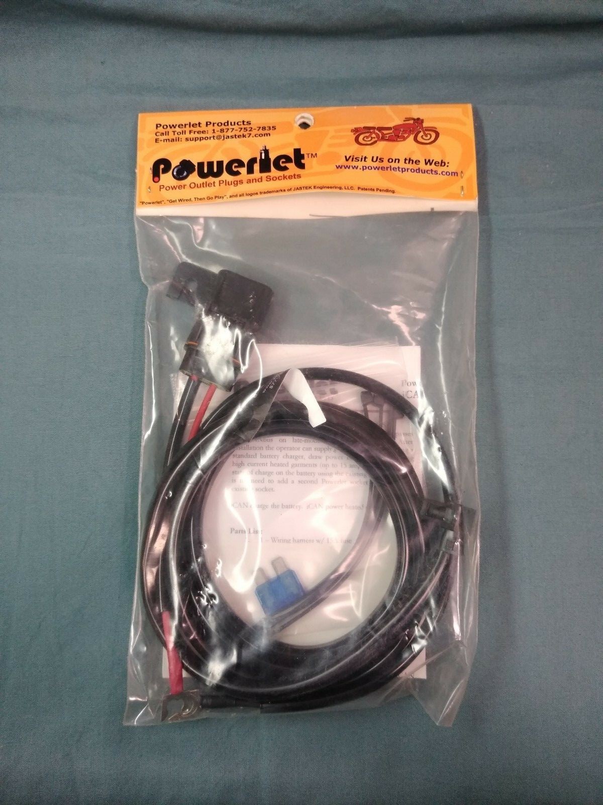 NEW Powerlet Motorcycle BMW iCAN Stock Socket Rewire Harness 48" PKT ...