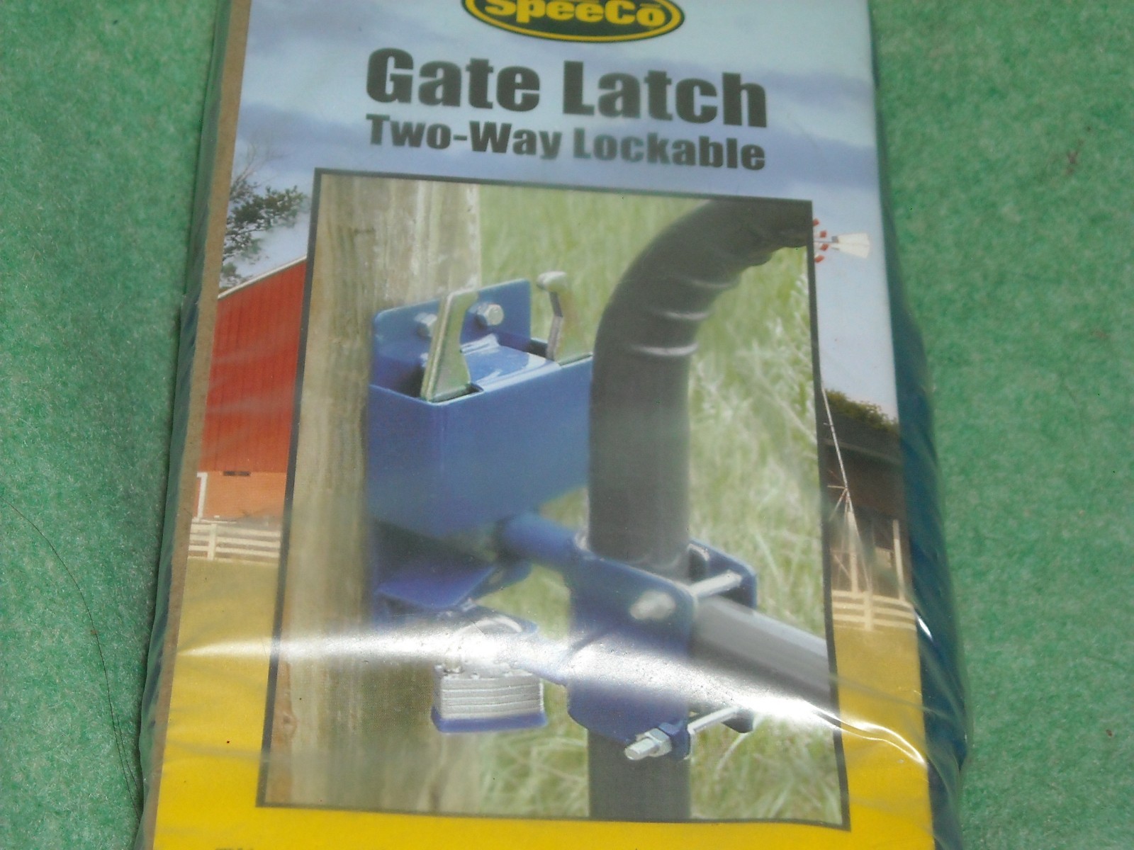 Speeco two way lockable Gate Latch fits 1-5/8-2" easy open either ...