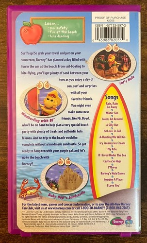 Barneys Beach Party (VHS, 2002) 45986020550 | eBay