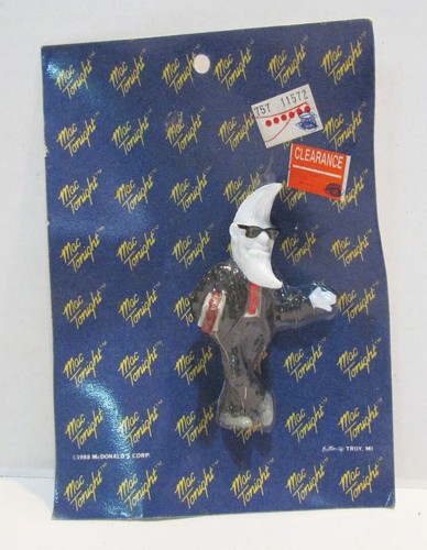 McDONALD'S MAC TONIGHT MASCOT 1988 PVC FIGURE UNUSED on HARD TO FIND ...