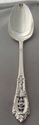 Wallace Rose Point Sterling Silver Table Serving Spoon | eBay