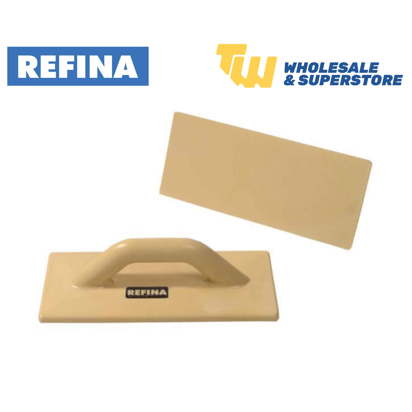 REFINA 11in Plasterers Cross Grain Render & Screed PU Float Trowel ...