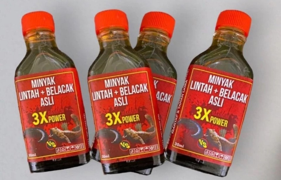 3X Triple Power Leech Mud-skipper Oil 100% Organic Long & Big (30ml) | eBay