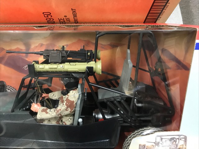 Gi Joe 2002 Vintage Hasbro Desert Striker ATV Vehicle 1/6 Scale HUGE 24 ...