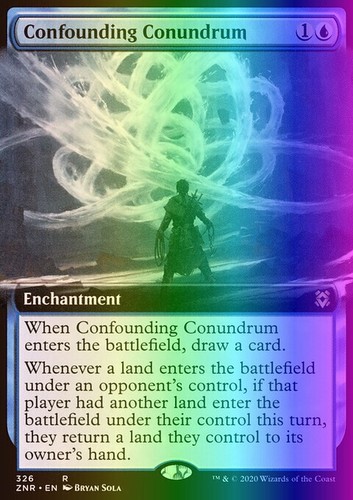 MTG Magic the Gathering Confounding Conundrum (326/457) Zendikar Rising ...