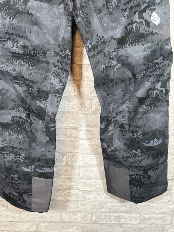 NWT Stio Men’s Environ Gray Black Camo Outerwear Waterproof Pants Size ...